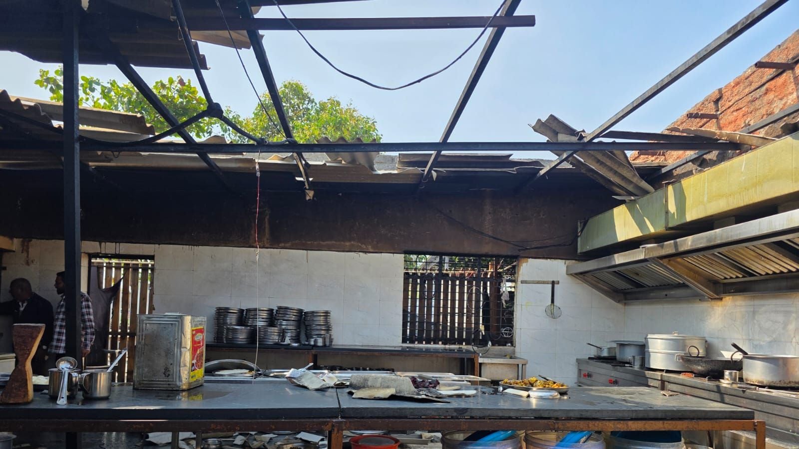10 injured after cooking gas explosion rips through eatery kitchen in ...
