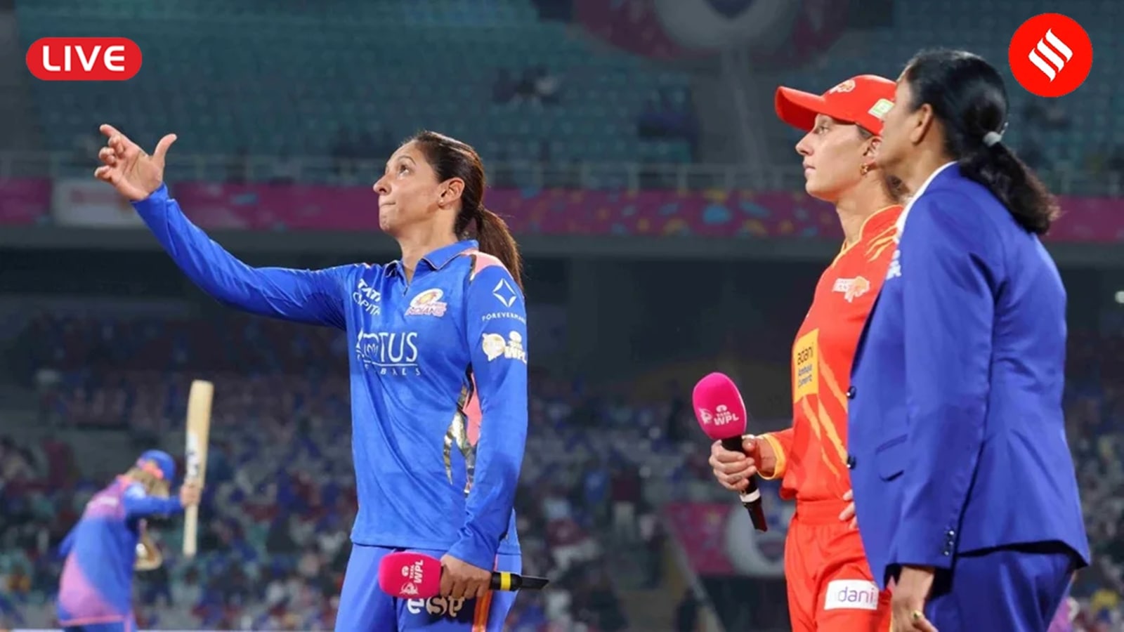 GG vs MI WPL 2026 Live Cricket Score: Gujarat Giants Vs Mumbai Indians ...