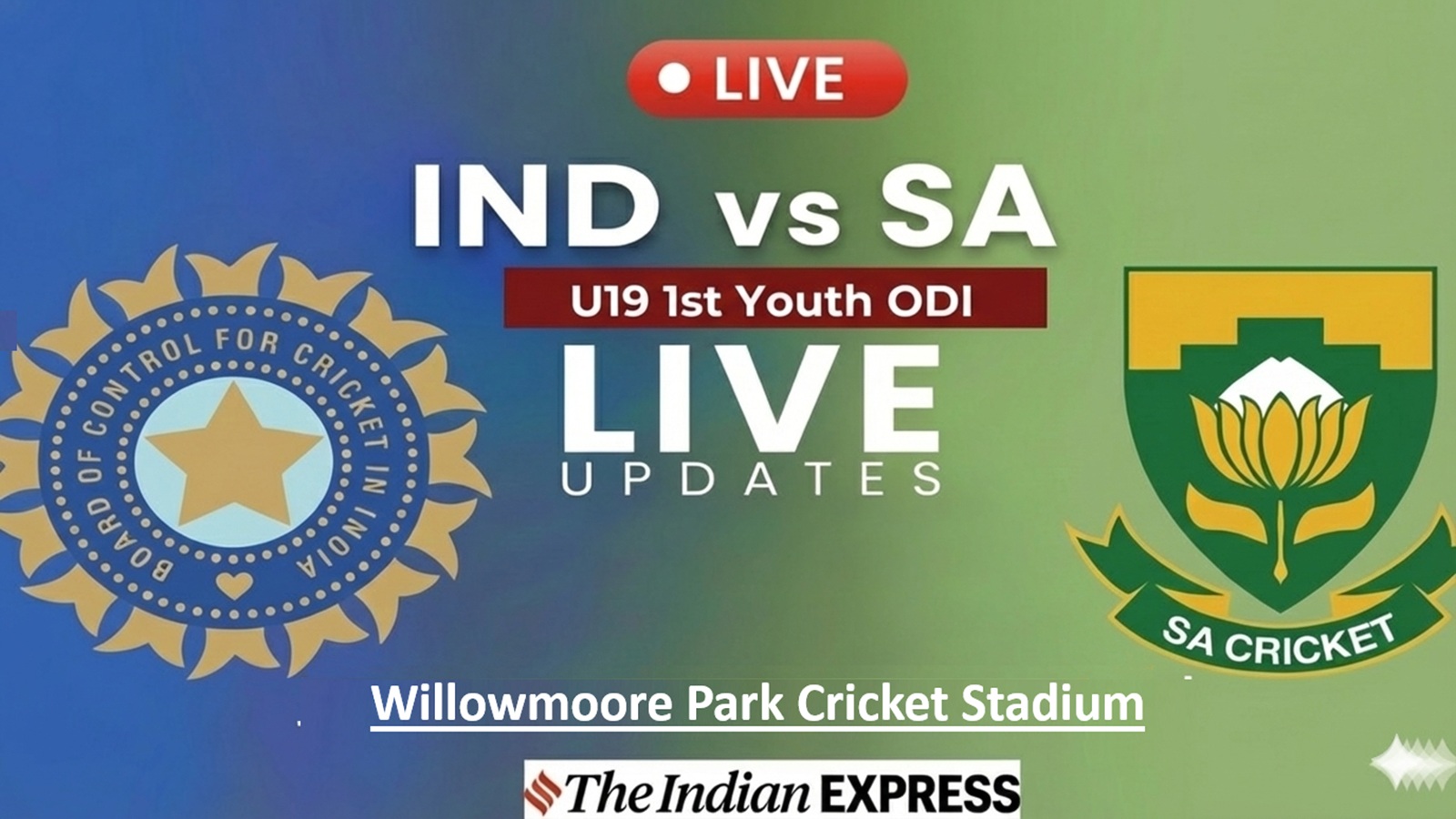 India U19 vs South Africa U19 Live Score, IND U19 vs SA U19 1st ODI ...