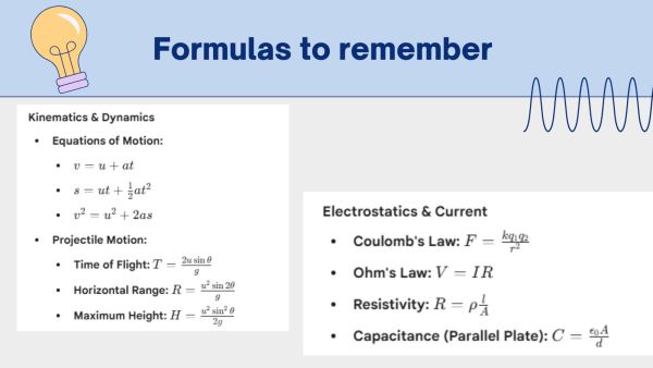 NEET UG 2026: These formulas can be your exam gamechanger