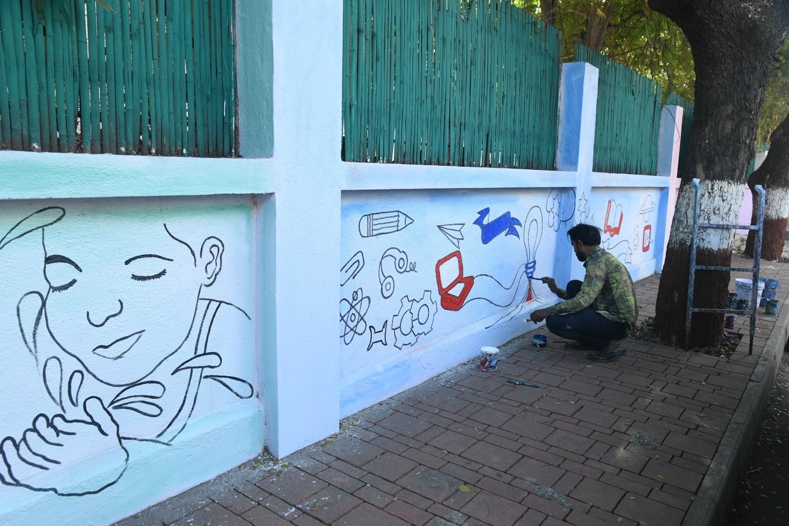 Mural art, road repairs: Rajkot undergoes massive makeover ahead of PM ...