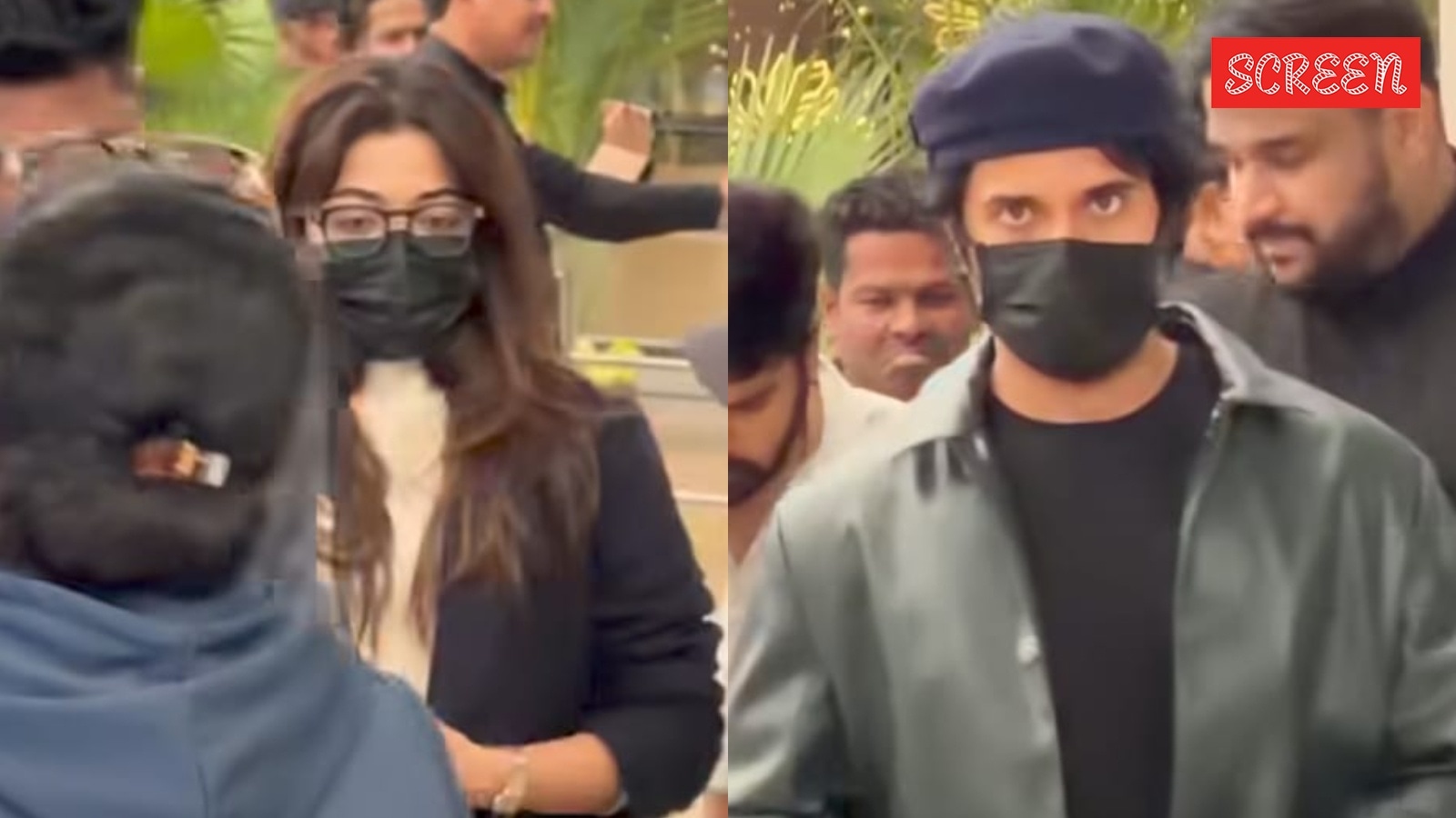 Rashmika Mandanna and Vijay Deverakonda return together from Italy ...