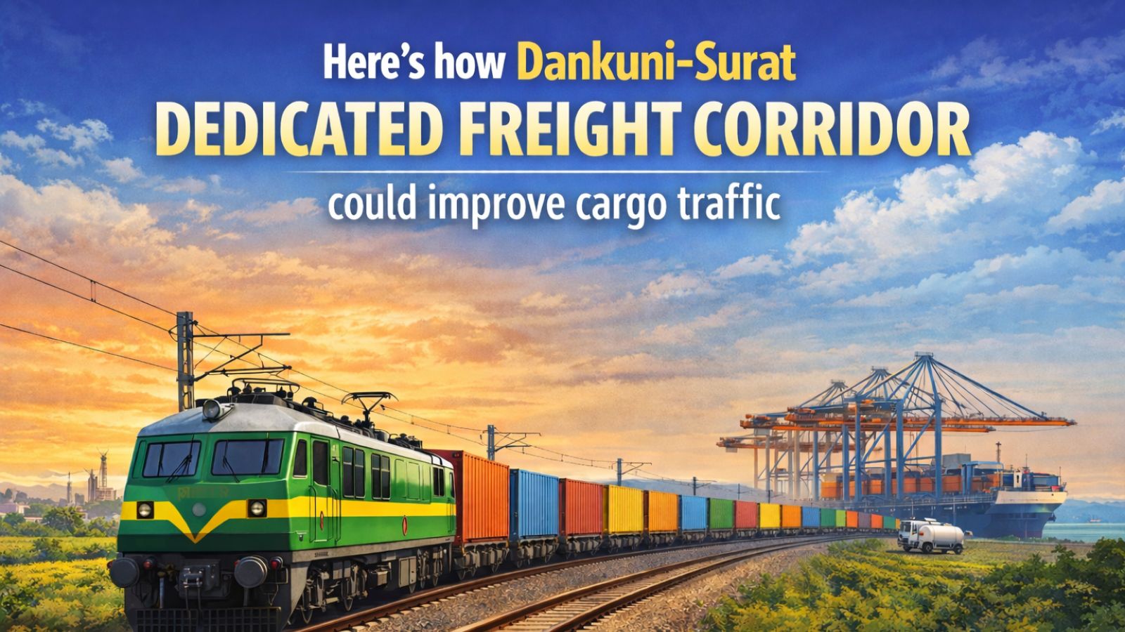 Dankuni-Surat Dedicated Freight Corridor: Here’s how the new DFC could ...