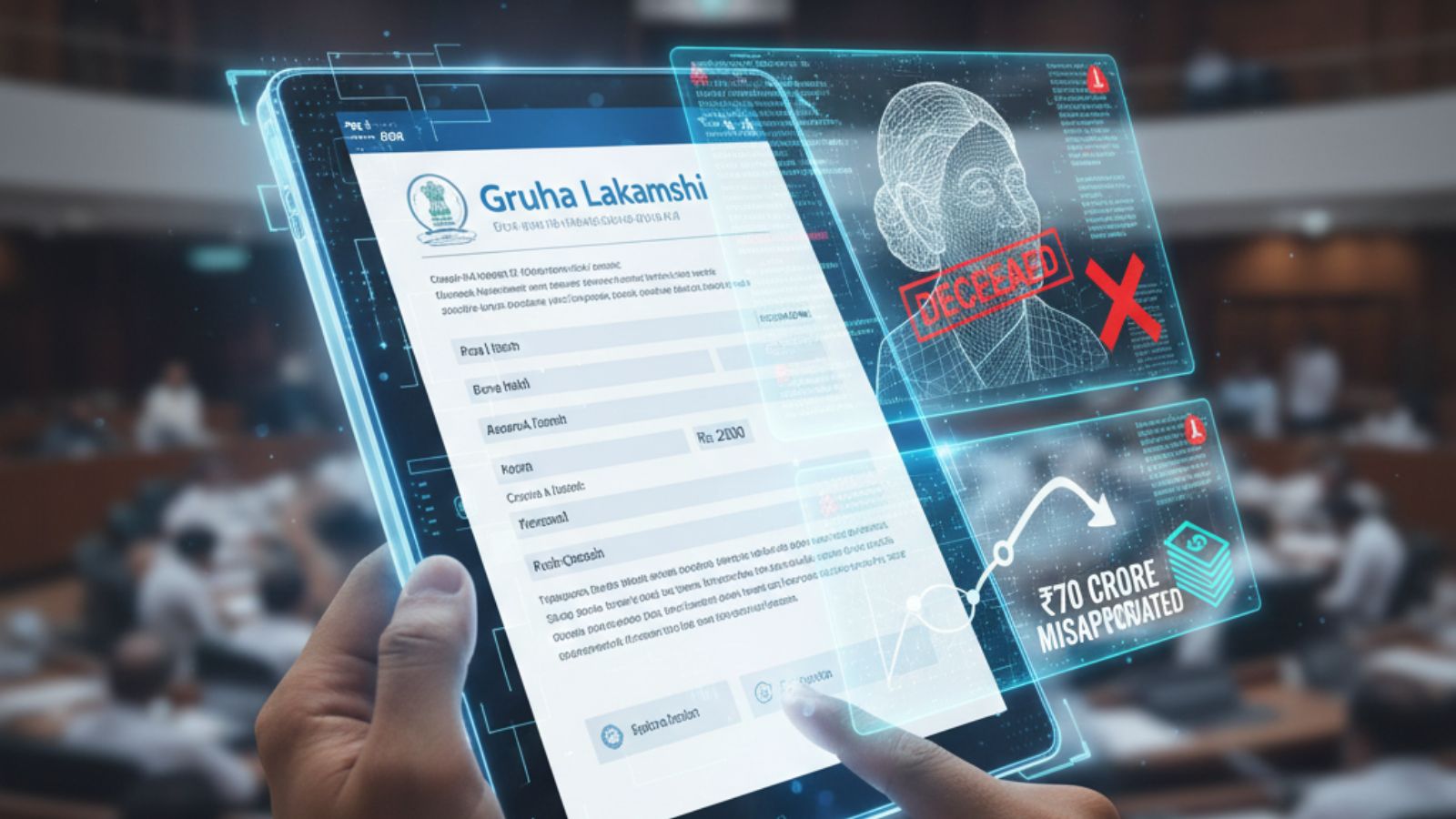 2.5 lakh dead women still ‘receiving’ Rs 2,000 under Gruha Lakshmi ...