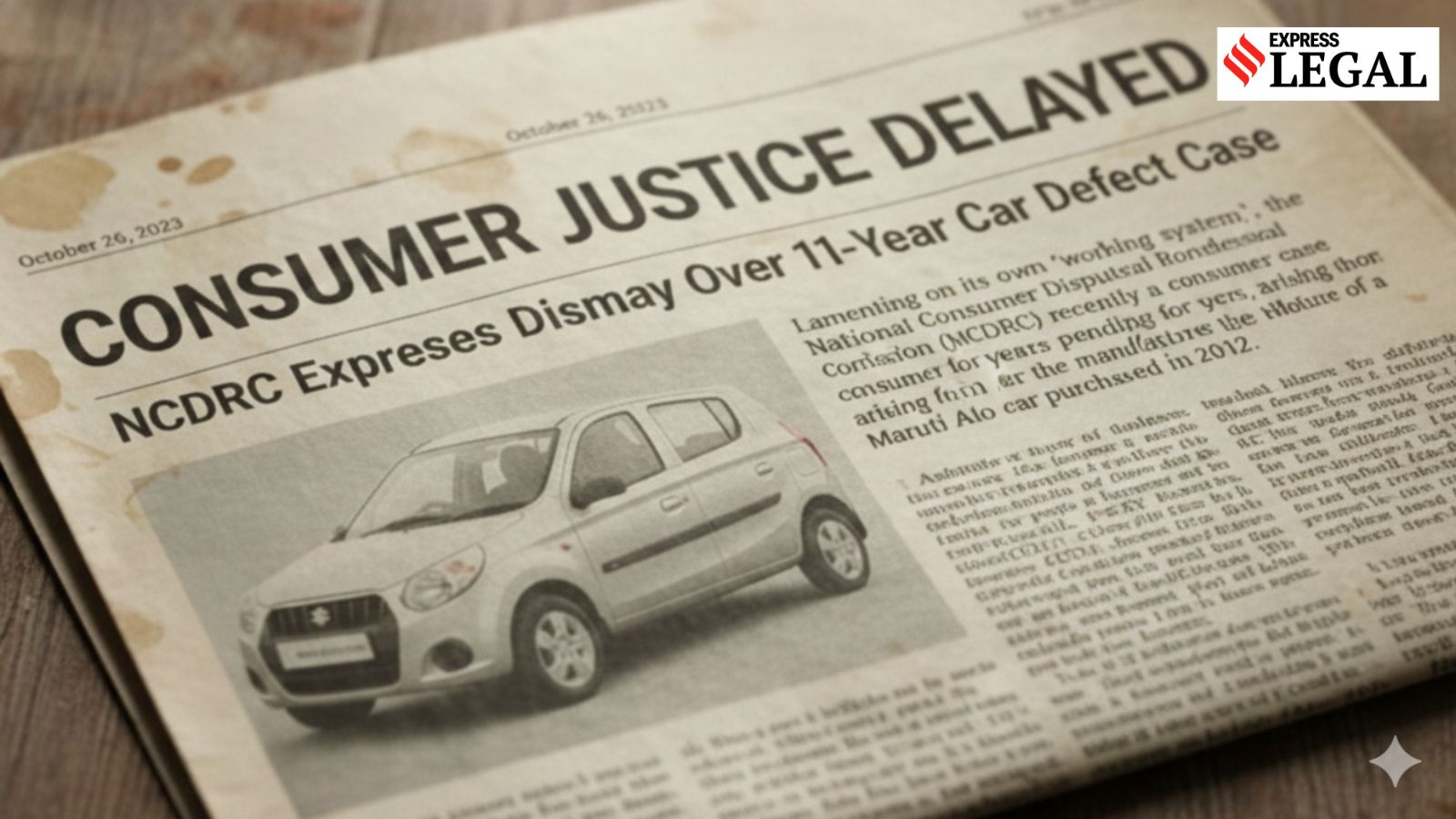 NCDRC Maruti Alto Case News: 11 years over Maruti Alto Why NCDRC called ...