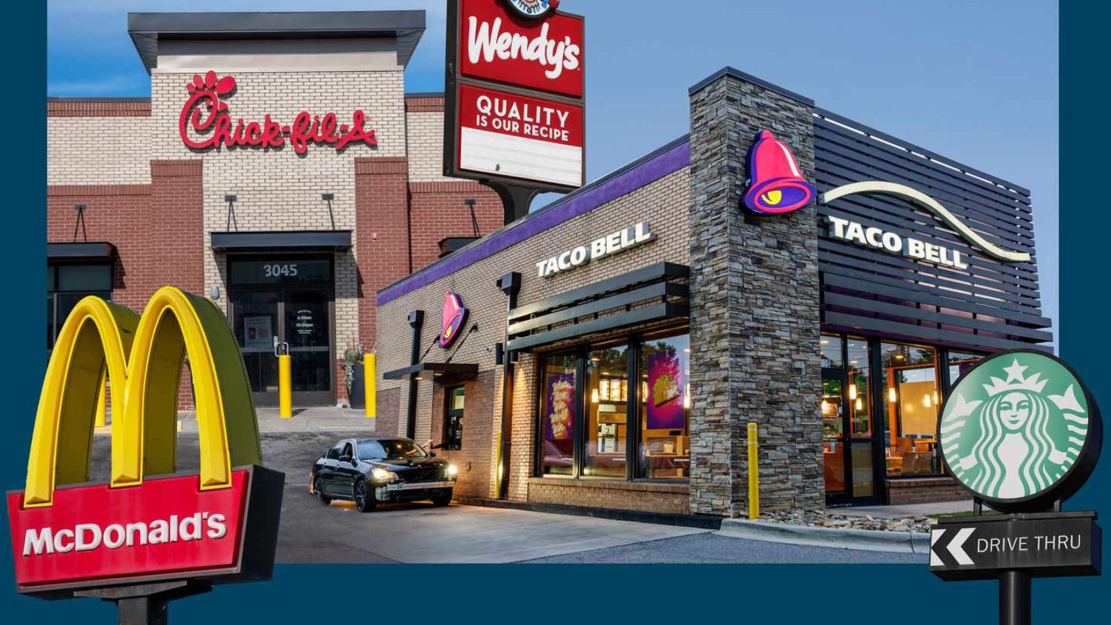 Top 10 restaurants in the world 2026: American fast-food brands ...