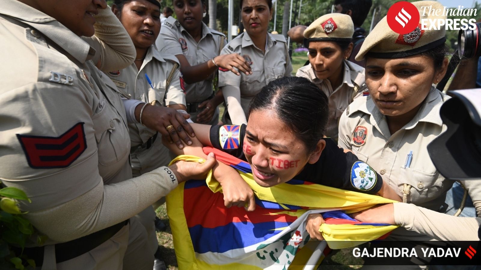 Tibetan Youth Congress stages protest outside Chinese Embassy on 67th ...