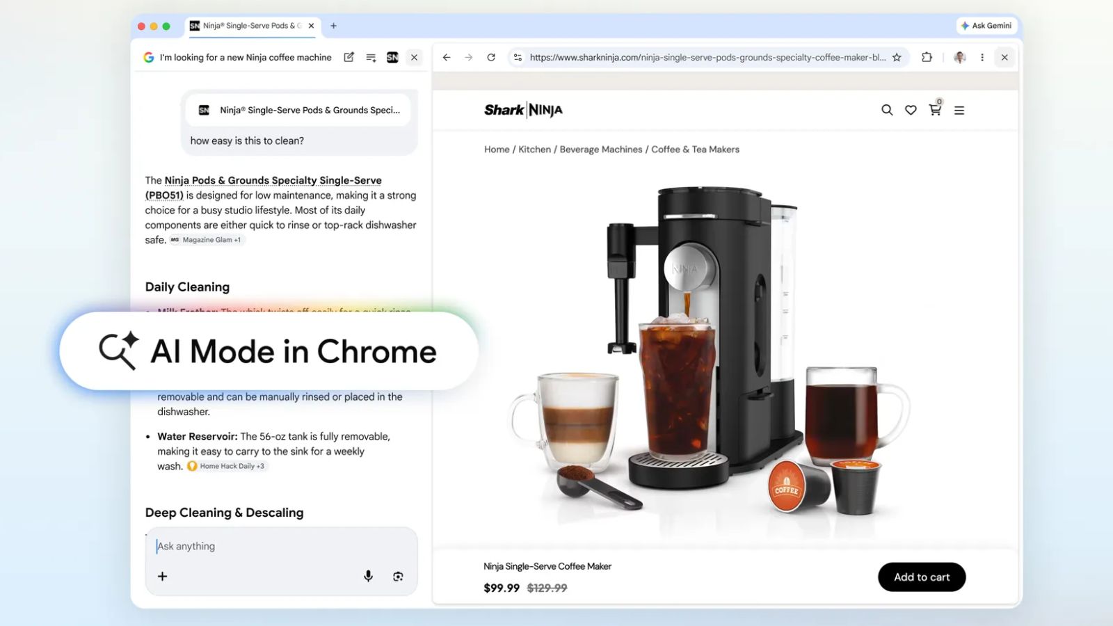 Goodbye tab hopping: Google Chrome’s new ‘AI Mode’ lets you browse and ...
