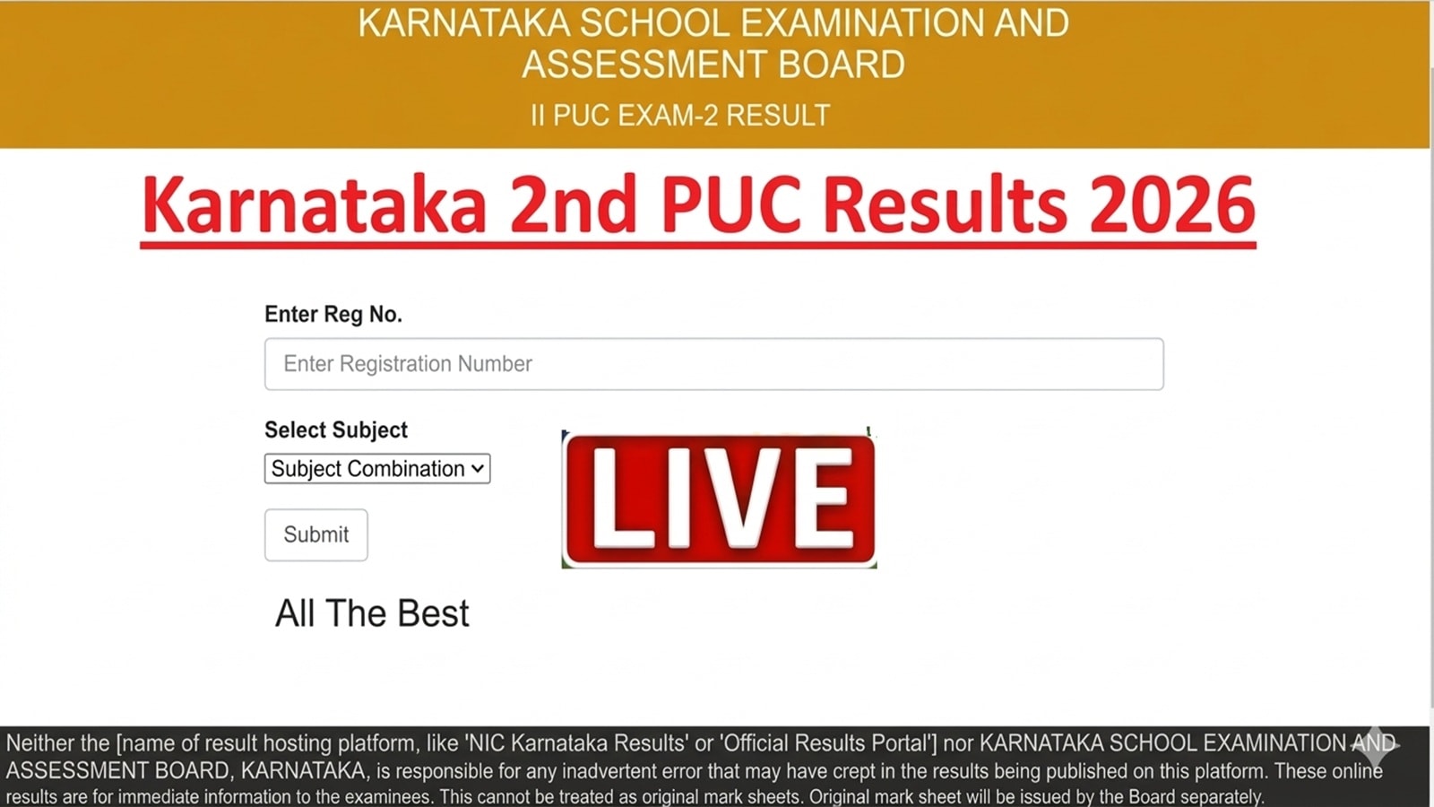 Karnataka 2nd PUC Results 2026: 86.48% students pass exam-1; PUC 2 ...