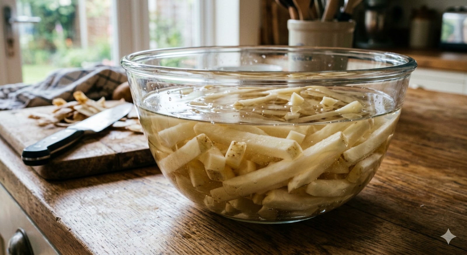 Why your homemade fries are never as crispy as the restaurant ones ...