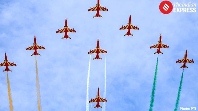 IAF Suryakiran aerobatic team to celebrate its 30th anniversary in ...