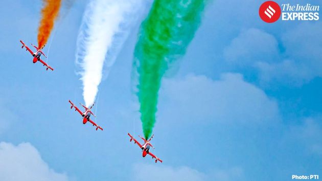 IAF Suryakiran aerobatic team to celebrate its 30th anniversary in ...