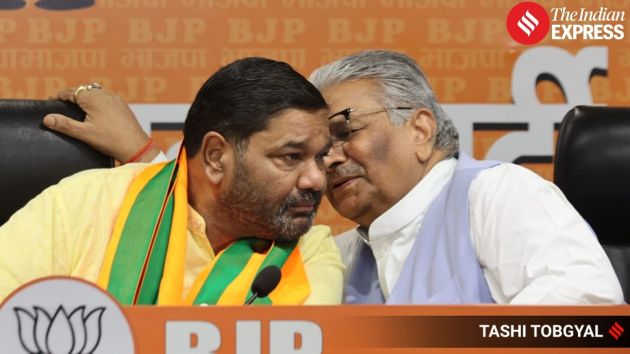 In Pictures: Former BJD Rajya Sabha MP Debashish Samantaray joins BJP