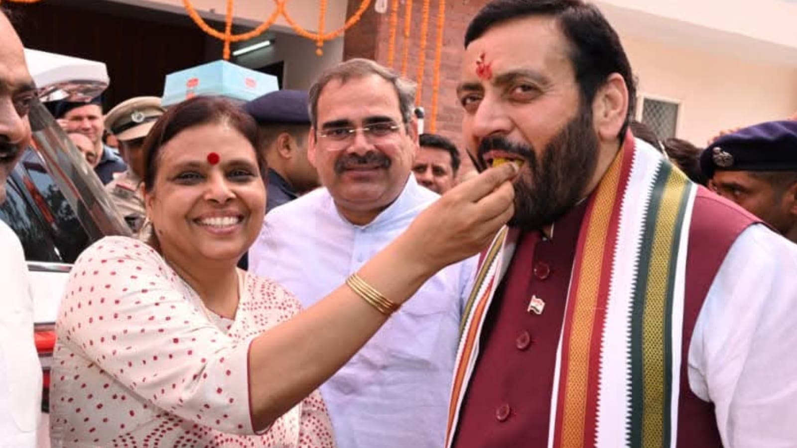 First woman to lead Haryana BJP in 43 years: Who is Archana Gupta ...
