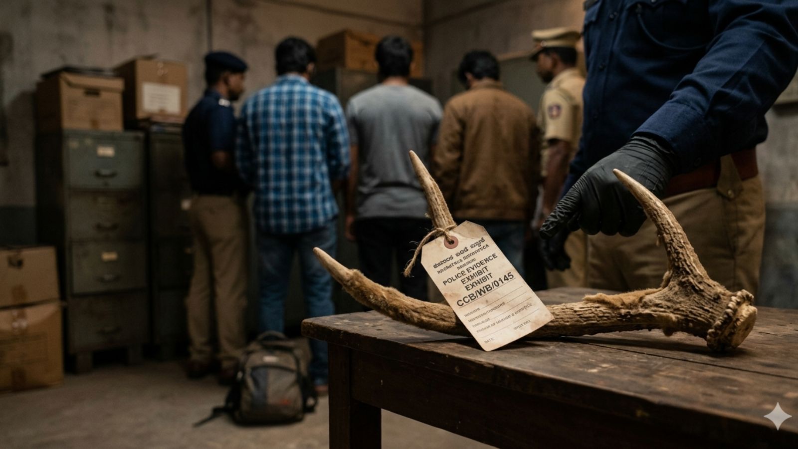 Bengaluru Police Arrest 3 for Attempting to Sell Deer Antler Worth Rs ...