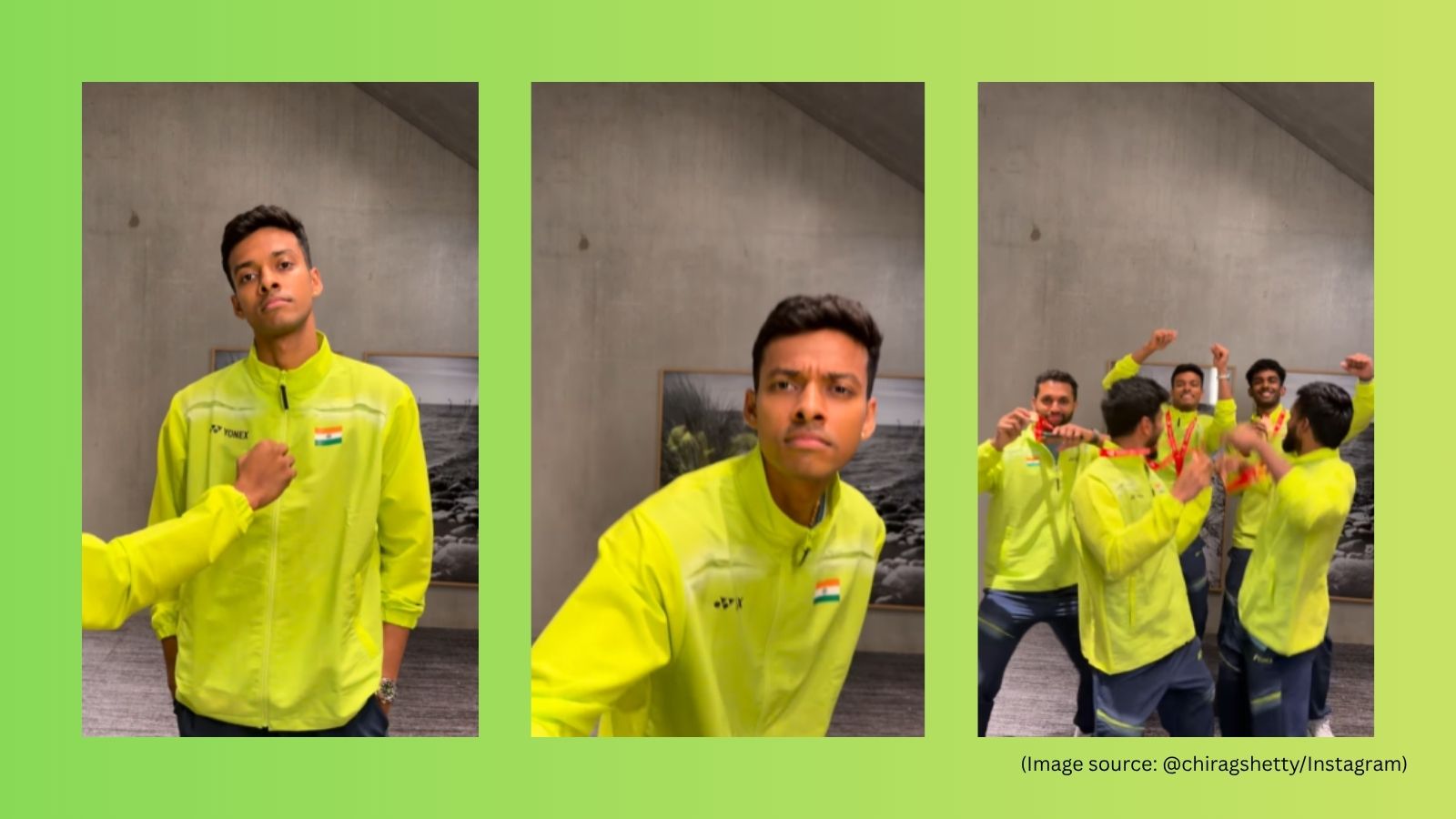 Chirag Shetty recreates viral Kavkaz trend after Thomas Cup bronze
