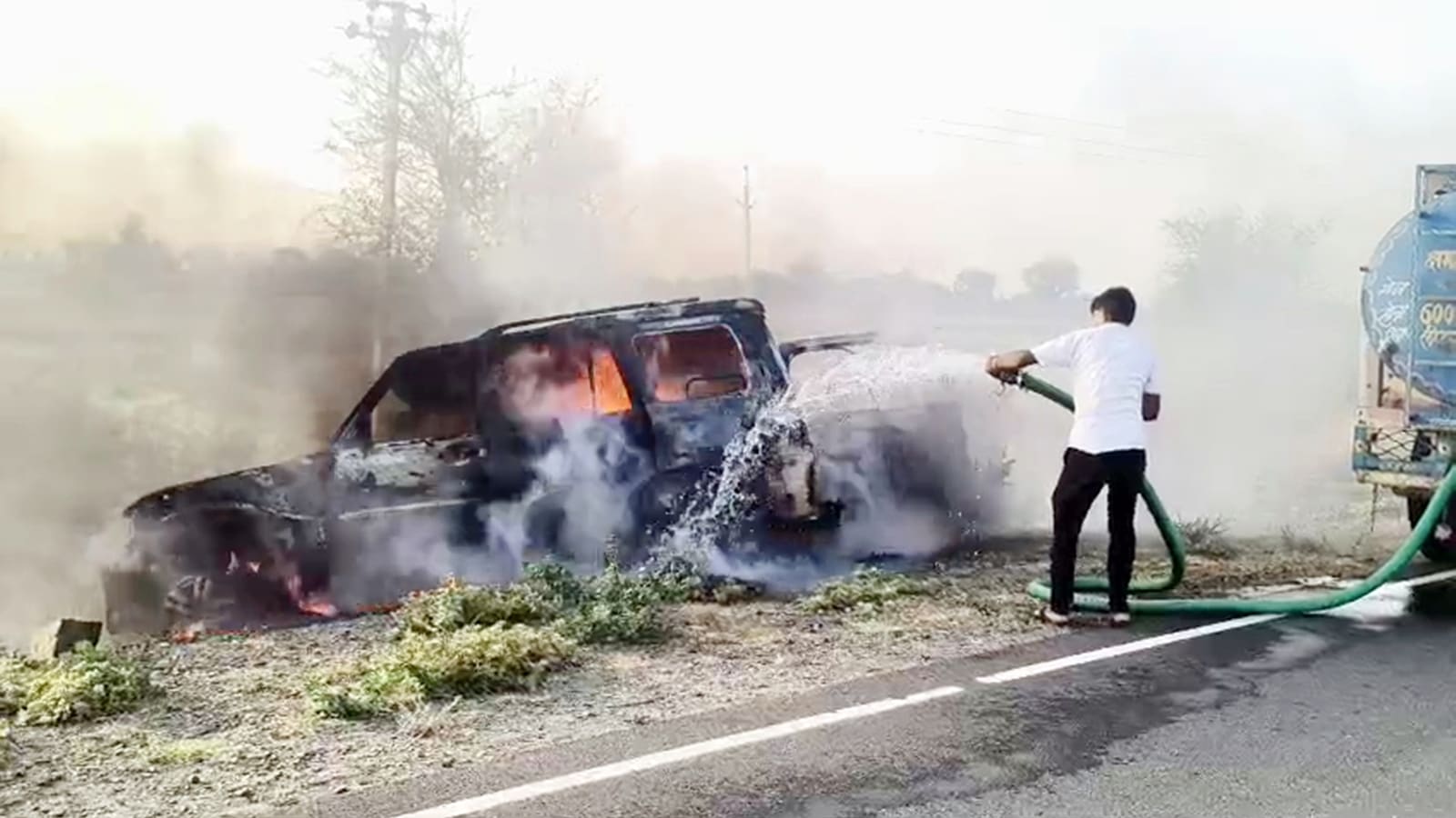 Burning SUV, 4 charred bodies, ‘staged accident’: When a domestic feud ...