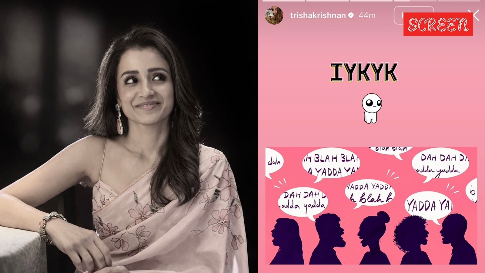 Trisha shares cryptic post as Vijay’s TVK hits winning 118 mark in ...