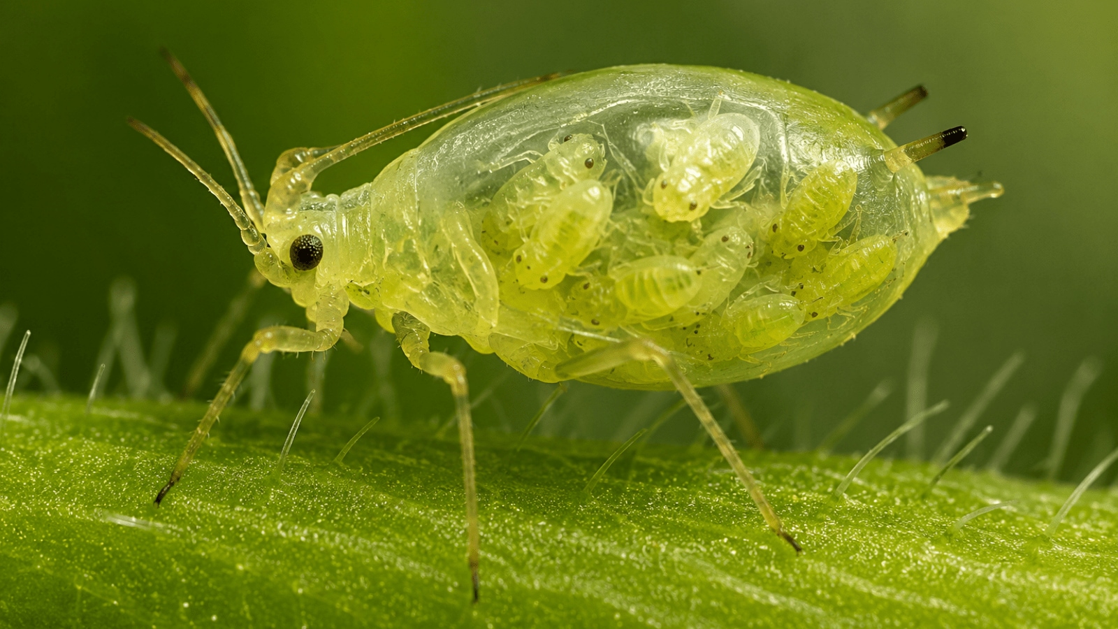 Born pregnant: This bizarre insect has one of nature’s wildest ...