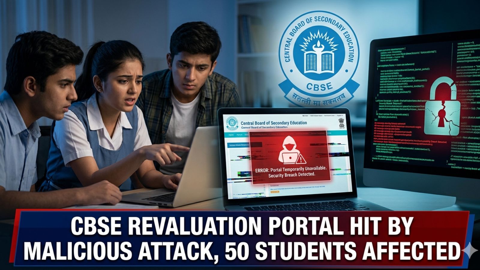 CBSE OSM Row: Portal attack was a ‘coordinated, two-pronged operation ...