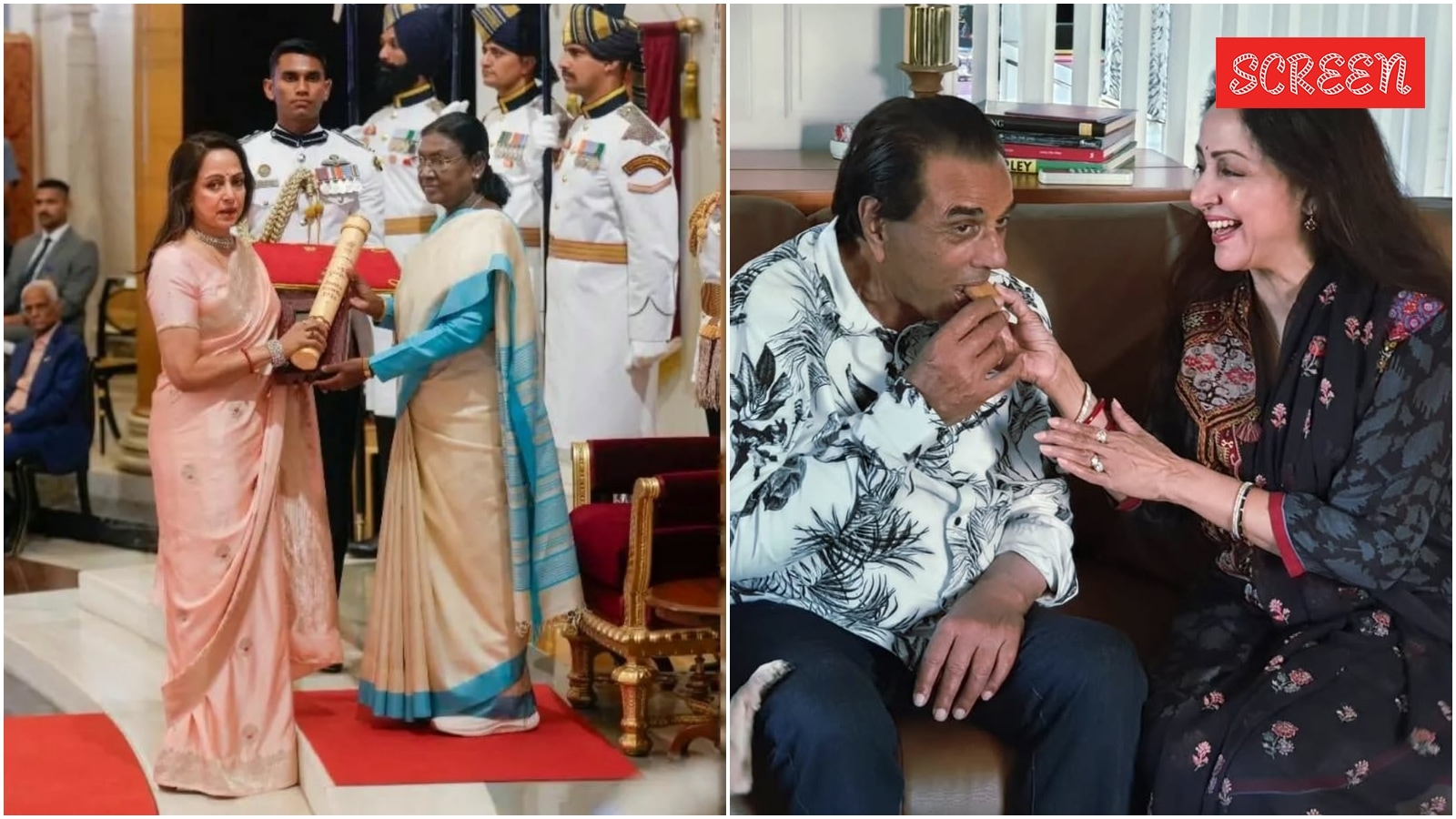 Hema Malini on accepting Dharmendra’s Padma Vibhushan: ‘Big pride ...