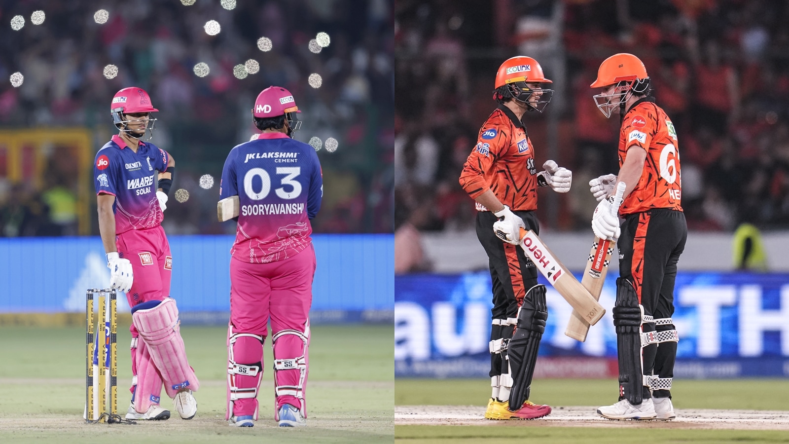SRH vs RR LIVE Score, IPL 2026 Eliminator: Jai-Surya vs Travishek takes ...