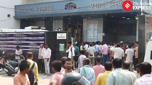 In Pictures: 4 dead, many injured in hospital fire in Bihar’s Muzaffarpur