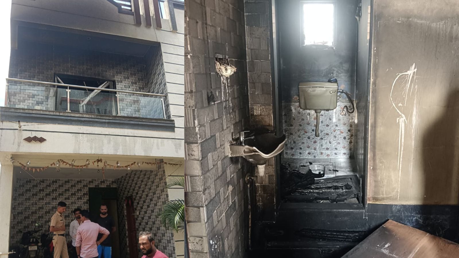 Pune LPG cylinder blast: Techie dies, daughter survives balcony jump