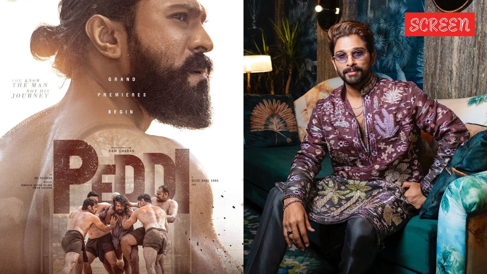 Allu Arjun reacts to Ram Charan’s Peddi amid backlash over Janhvi ...