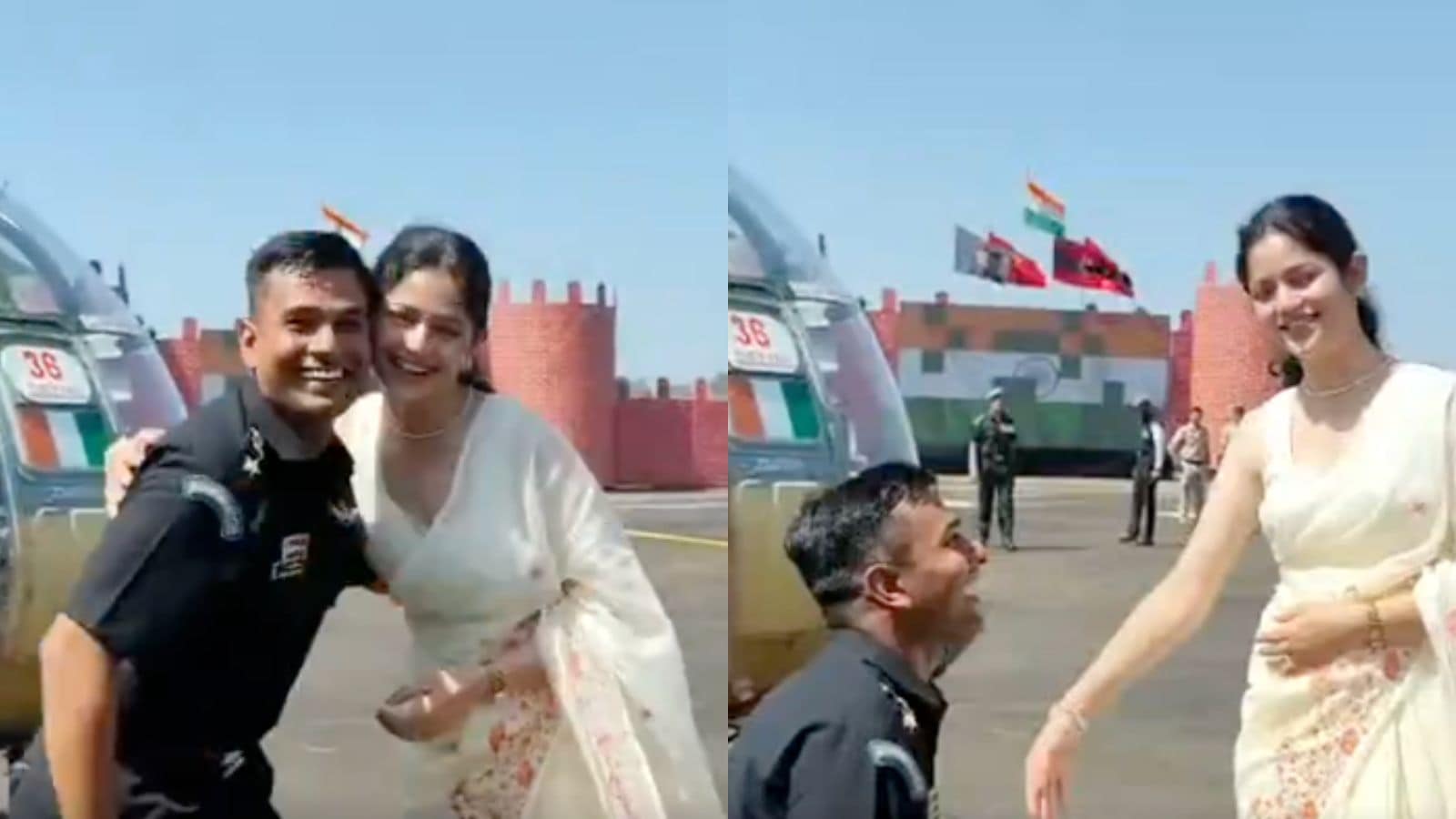 Army Aviator Proposes to Girlfriend After CAATS Passing-Out Parade