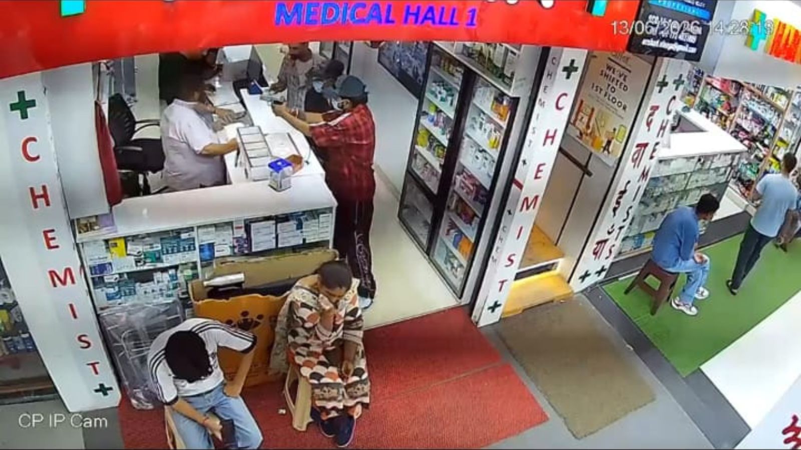 Cashier shot dead inside Chandigarh chemist shop; assailants flee on ...