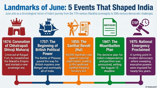 5 Important Indian History Events That Happened in June | UPSC ...