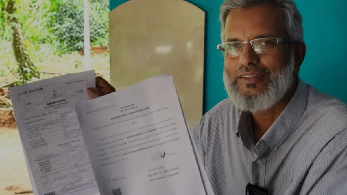 61-year-old Kerala man gets appointment letter for government job 18 ...