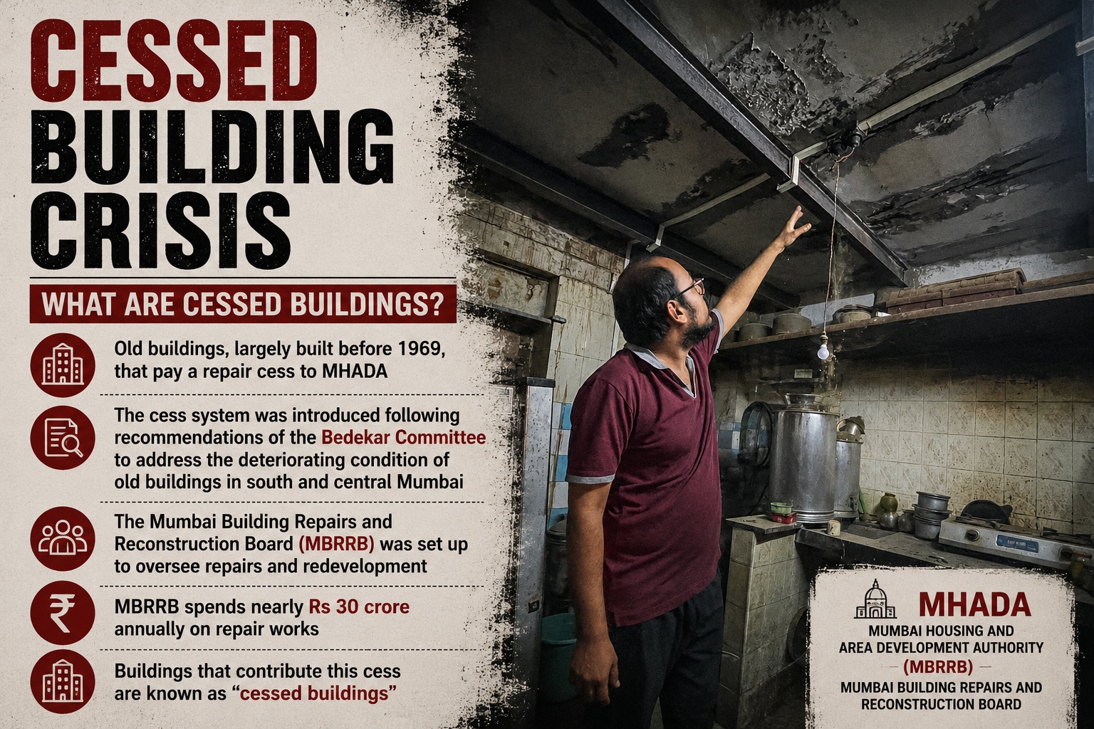 Every monsoon, same gamble: Why thousands stay in Mumbai’s crumbling ...
