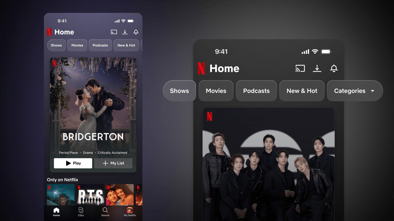 Netflix unveils new mobile experience, curated collections and games ...