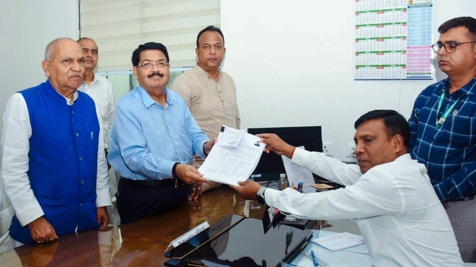 Despite Congress-JMM protest, Parimal Nathwani’s nomination cleared for ...