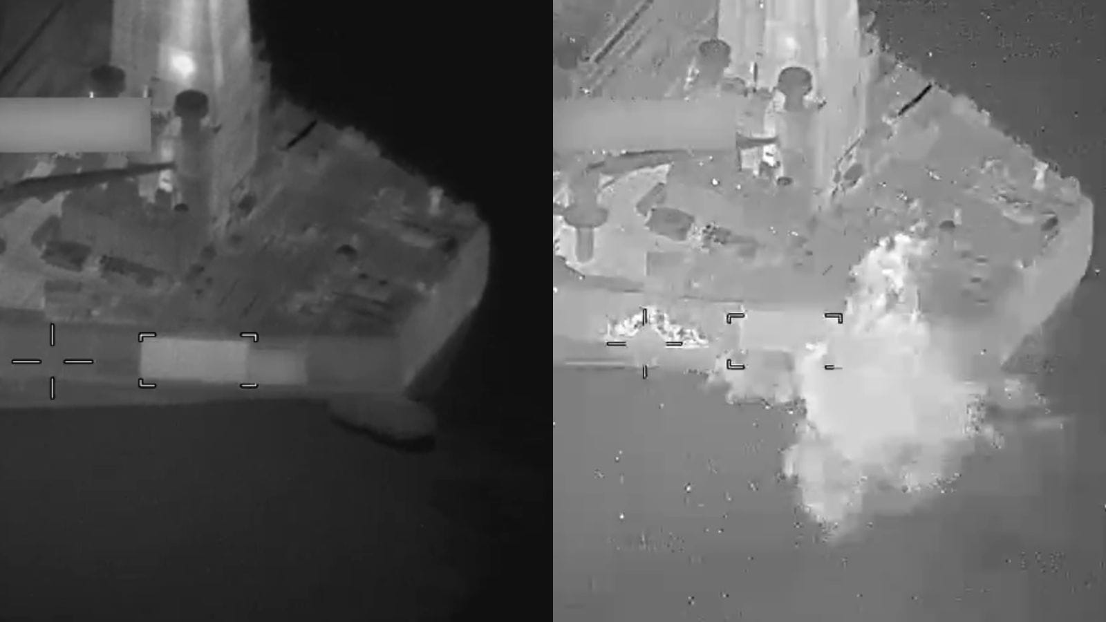 US military strikes Iran-bound oil tanker defying Trump’s naval ...