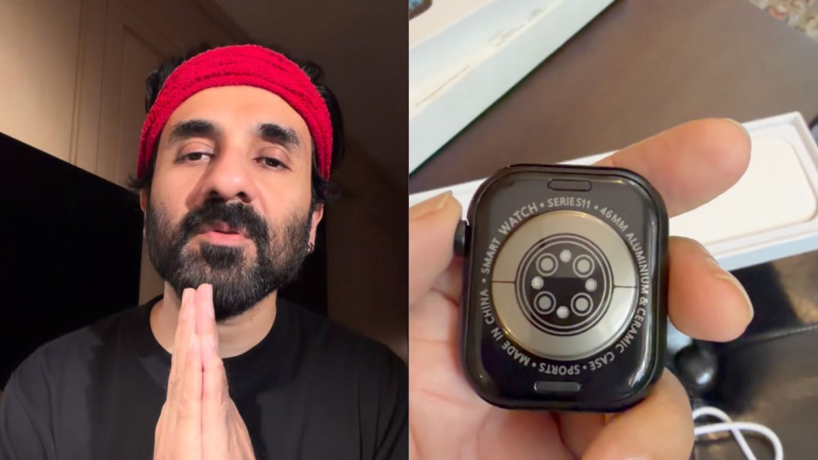Vir Das calls out Zepto over alleged fake Apple watch