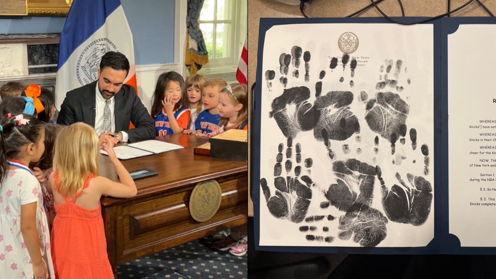 NYC Mayor Zohran Mamdani 'repeals' bedtimes so kids can watch Knicks ...