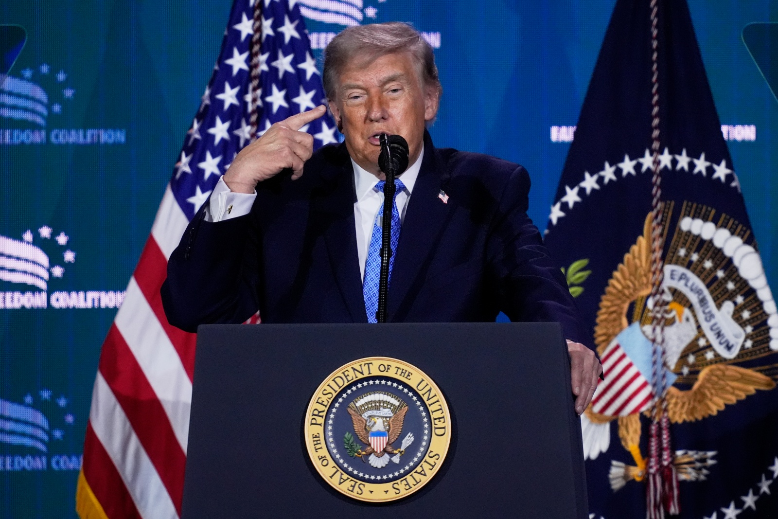 Trump calls ‘communism’ the greatest threat to US since World Wars and ...