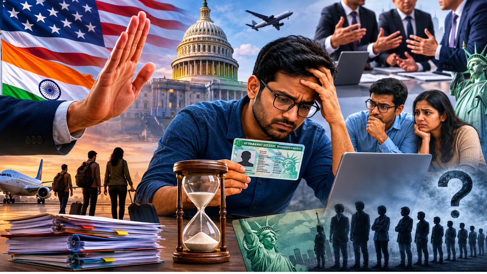 Trump's green card rule pushed Indian H-1B holders into uncertainty ...
