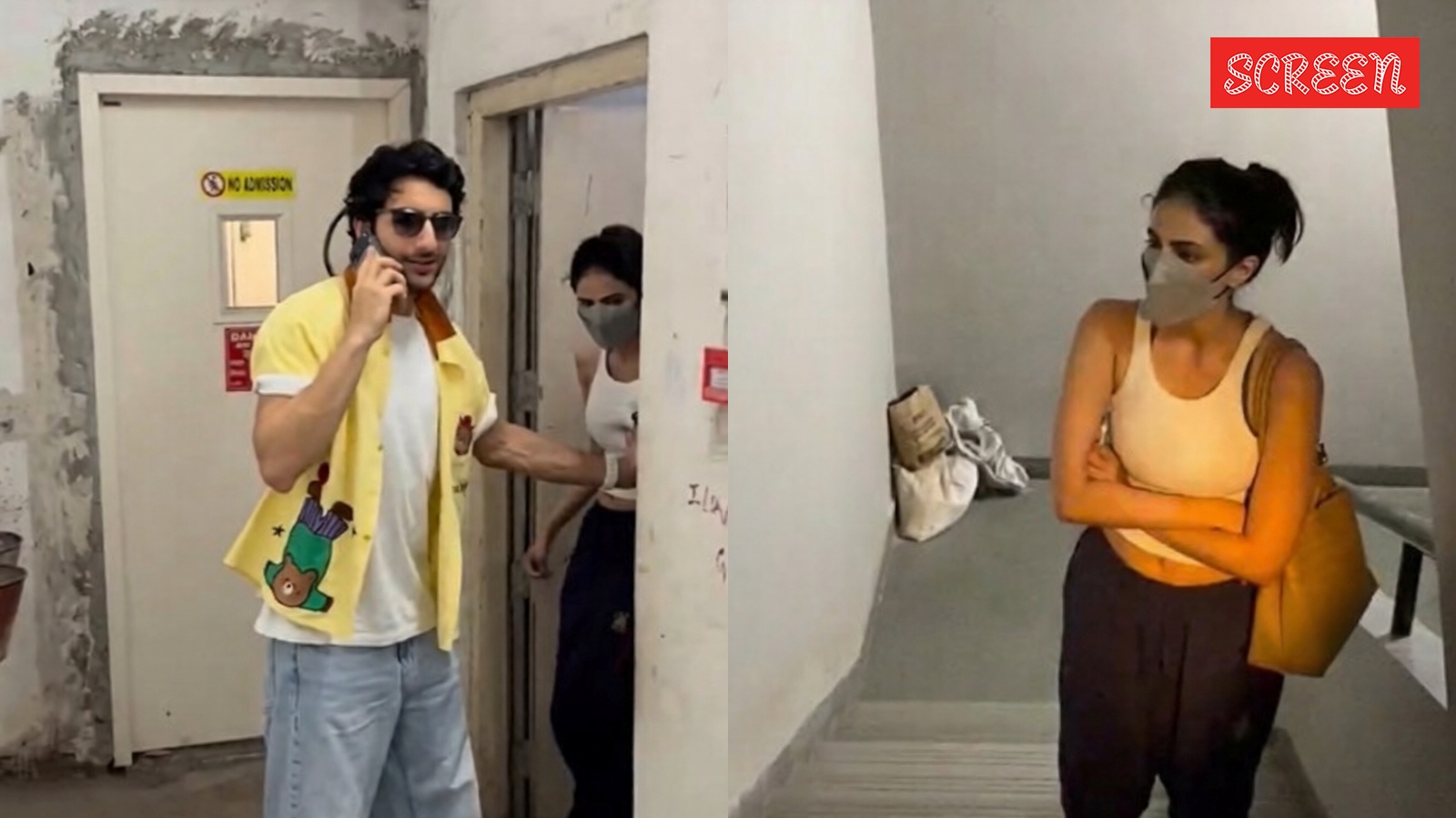 Ibrahim Ali Khan pushes Palak Tiwari to avoid paparazzi, Orry takes a ...