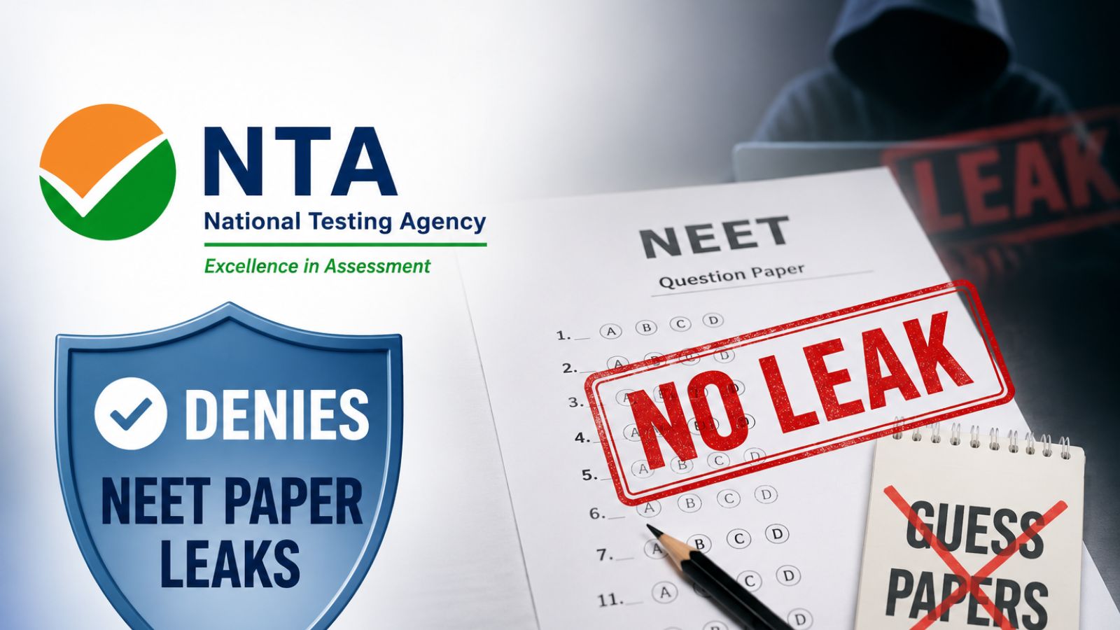 NTA denies NEET paper leaks, calls circulating questions ‘guess papers’