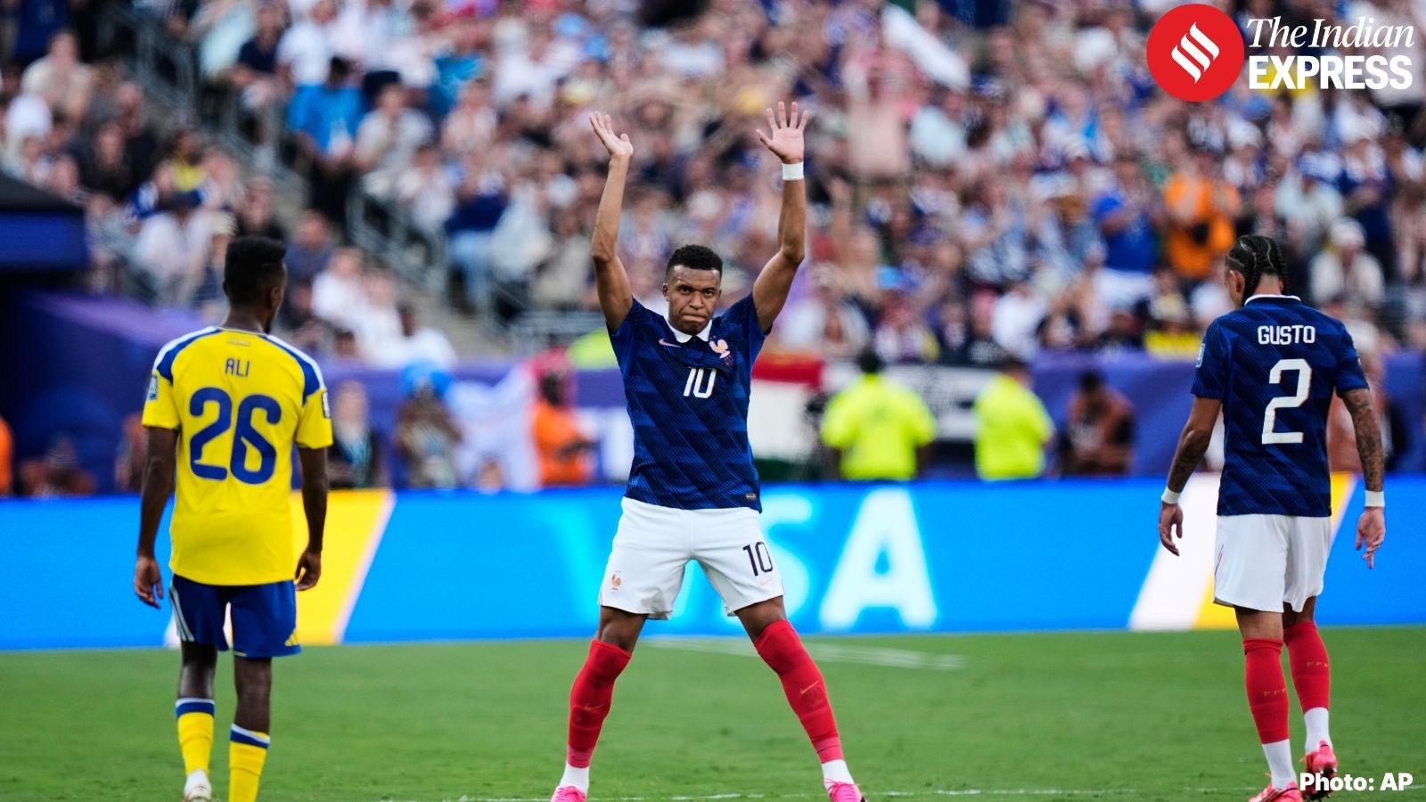 France beat Sweden 3-0 as Mbappé equals Messi's tournament goal tally