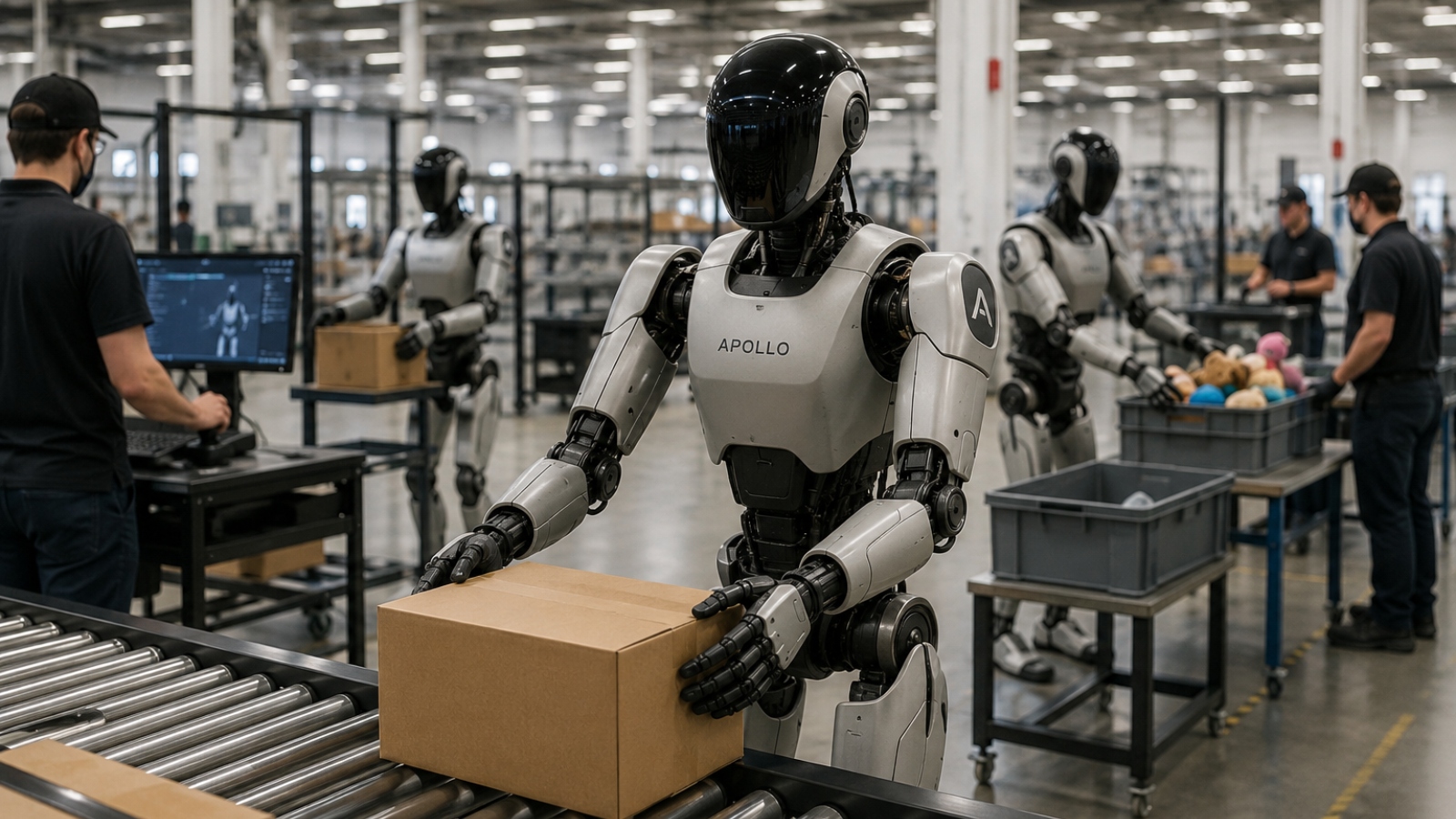 Inside $5.5 billion ‘Robot Park’ where humanoid robots learn to work ...