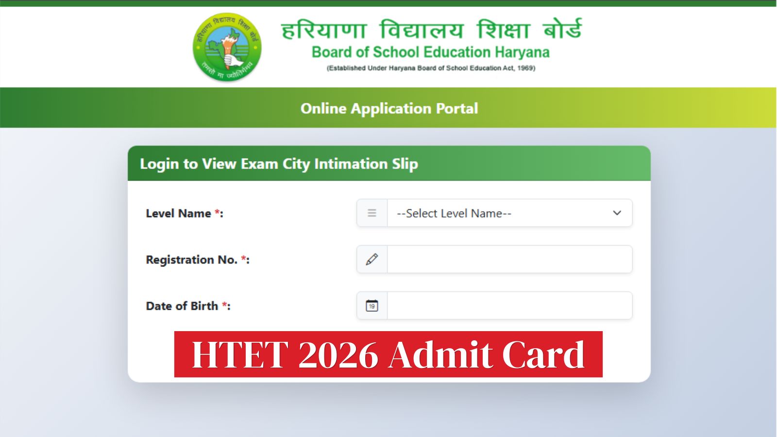 Haryana TET 2026 admit cards releasing today; where and how to download ...
