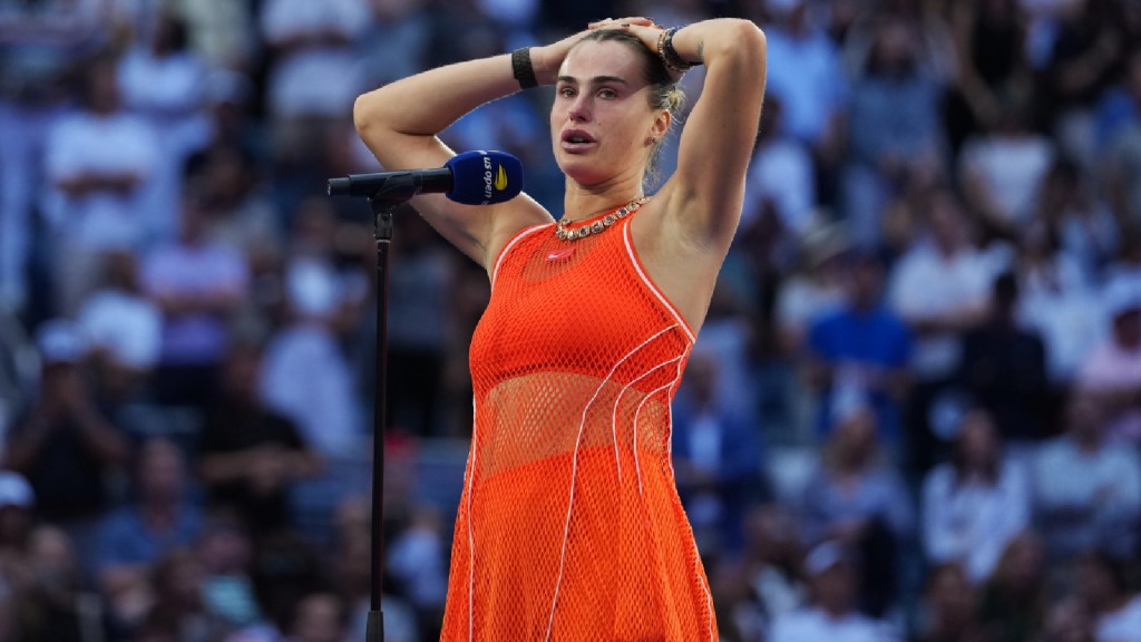 If I Were To Hold It Inside Sabalenka On Smashing Racquet After Us
